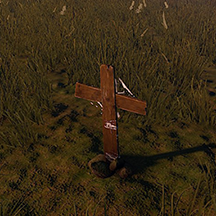 Wooden Grave Cross • Rust Wiki