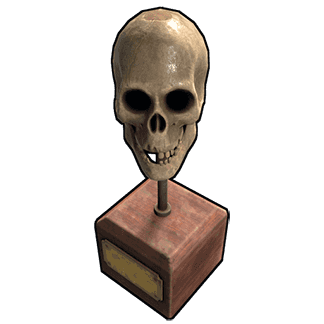 Skin: Skull Trophy • Rust Wiki