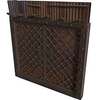 Skin: Medieval Metal Double Door • Rust Wiki