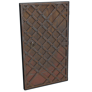 Skin: Medieval Sheet Metal Door • Rust Wiki