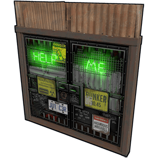 Skin: xQc Metal Double Door • Rust Wiki