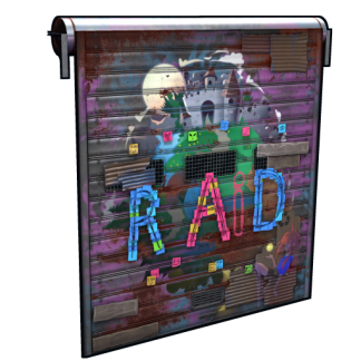 Skin: RAD Garage Door • Rust Wiki