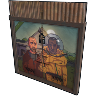Skin: Oldschool Double Metal Door • Rust Wiki