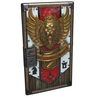 Skin: Kingdom Metal Door • Rust Wiki