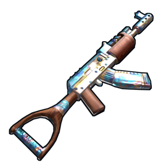 Skin: TrainwrecksTV Assault Rifle • Rust Wiki