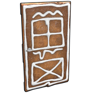 Skin: Rustmas Wood Door • Rust Wiki
