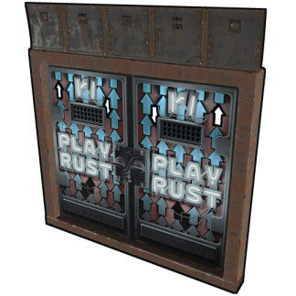 Skin: r/PlayRust Armored Door • Rust Wiki