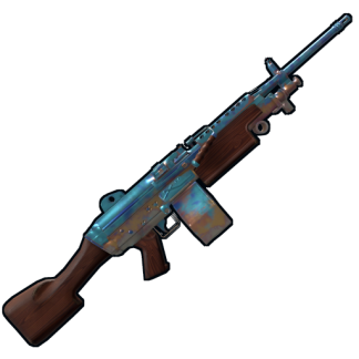 Skin: Trainwreck M249 • Rust Wiki