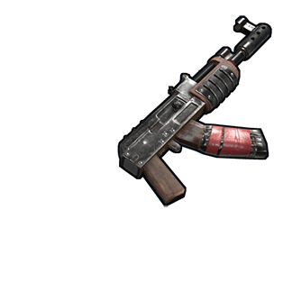 Skin: Battle-Scarred AKS47 • Rust Wiki