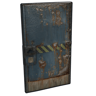 Skin: Hazard Metal Door • Rust Wiki