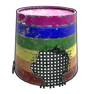 Skin: Super Happy Bucket • Rust Wiki