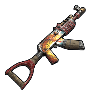 Skin: Golden Drake AK47 • Rust Wiki