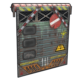 Skin: Trash Garage Door • Rust Wiki