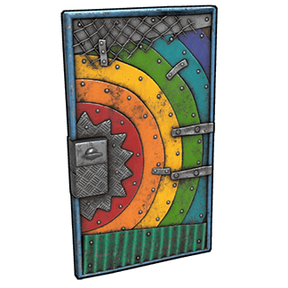 Skin: Rainbow Door • Rust Wiki