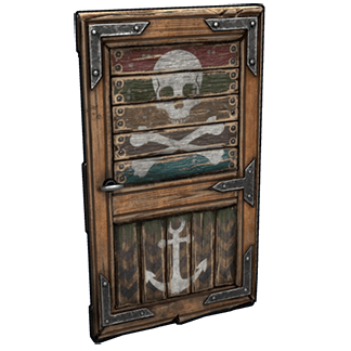 Skin: Pirate Wooden Door • Rust Wiki