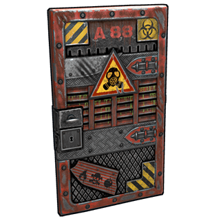Skin: Toxic Door • Rust Wiki