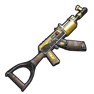 Skin: Gold Rush AK • Rust Wiki