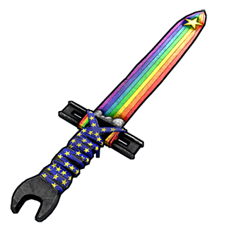 Skin: Rainbow Sword • Rust Wiki