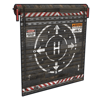Skin: Minicopter Hangar Door • Rust Wiki