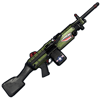 Skin: Bombshell M249 • Rust Wiki
