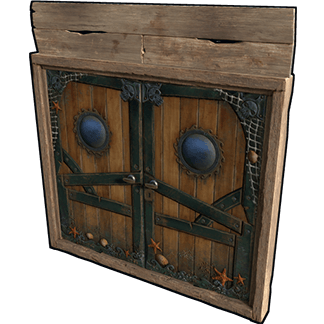 Skin: Pirate Ship Wooden Double Door • Rust Wiki