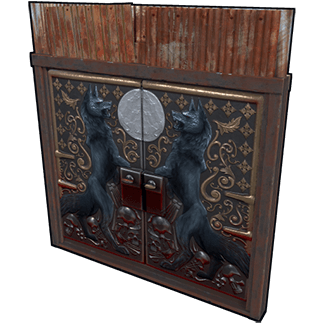 Skin: Howling Double Door • Rust Wiki