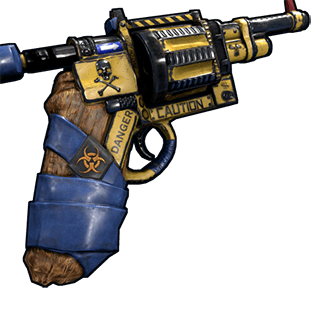 Skin: Caution Revolver • Rust Wiki