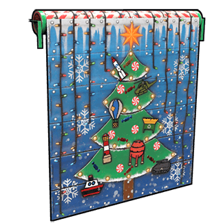 Skin: Christmas Tree Garage Door • Rust Wiki