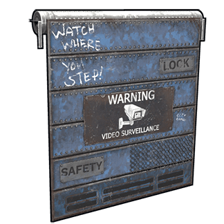 Skin: CCTV Garage Door • Rust Wiki