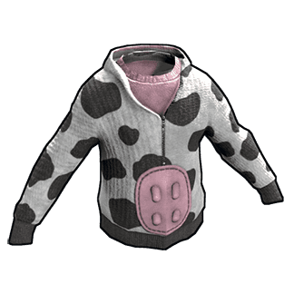 Skin: Cow Moo Flage Hoodie • Rust Wiki