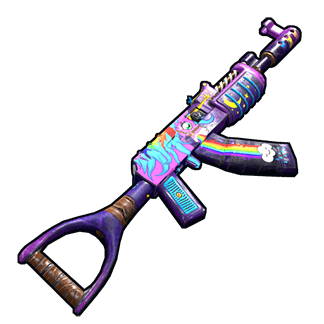 Skin: Rainbow Pony AR • Rust Wiki