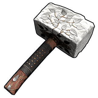 Skin: Silver Leaf Hammer • Rust Wiki