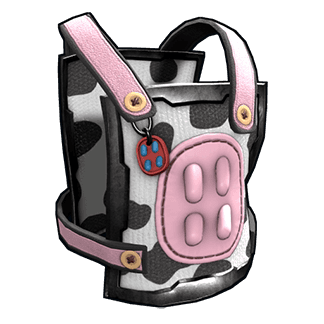 Skin: Cow Moo Flage Chestplate • Rust Wiki