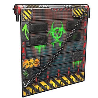 Skin: Toxic Garage Door • Rust Wiki