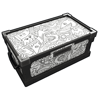 Skin: Doodle Large Wooden Box • Rust Wiki