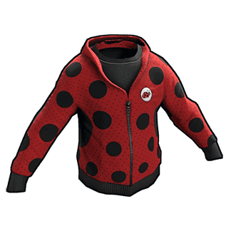 Skin: Ladybug Cosplay Hoodie • Rust Wiki