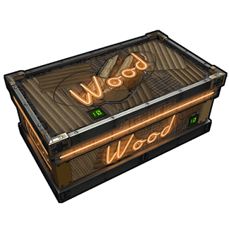 Skin: Neon Wood Storage • Rust Wiki
