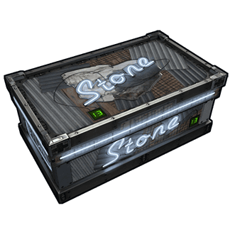 Skin: Neon Stone Storage • Rust Wiki
