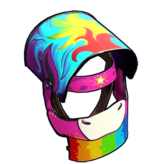 Skin: Rainbow Pony Helmet • Rust Wiki