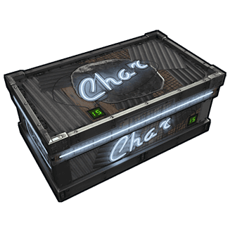 Skin: Neon Charcoal Storage • Rust Wiki