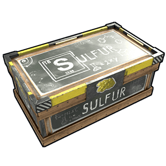 Skin: Scientific Sulfur Storage • Rust Wiki