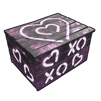 Skin: Neon Hearts Box • Rust Wiki