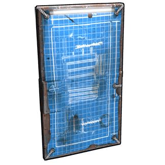 Skin: Blueprint Metal Door • Rust Wiki