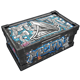 Skin: Graffiti Metal Storage • Rust Wiki