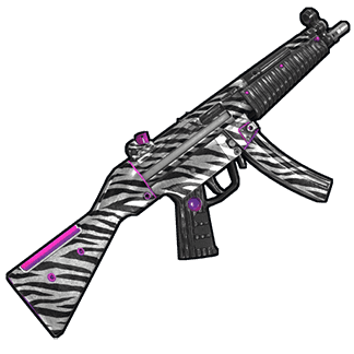 Skin: Zebra MP5 • Rust Wiki
