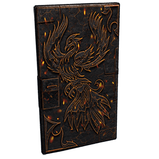 Skin: Fire Phoenix Metal Door • Rust Wiki