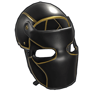 Skin: Black Gold Facemask • Rust Wiki