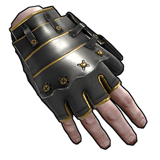 Skin: Black Gold Roadsign Gloves • Rust Wiki