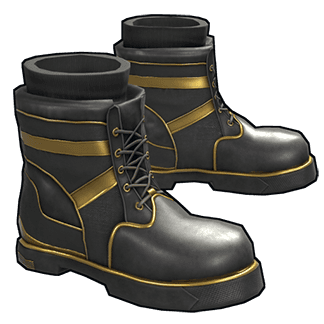Skin: Black Gold Boots • Rust Wiki