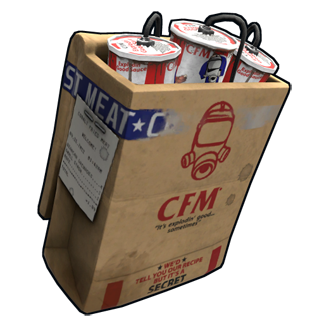 Skin: Secret Recipe Satchel Charge • Rust Wiki